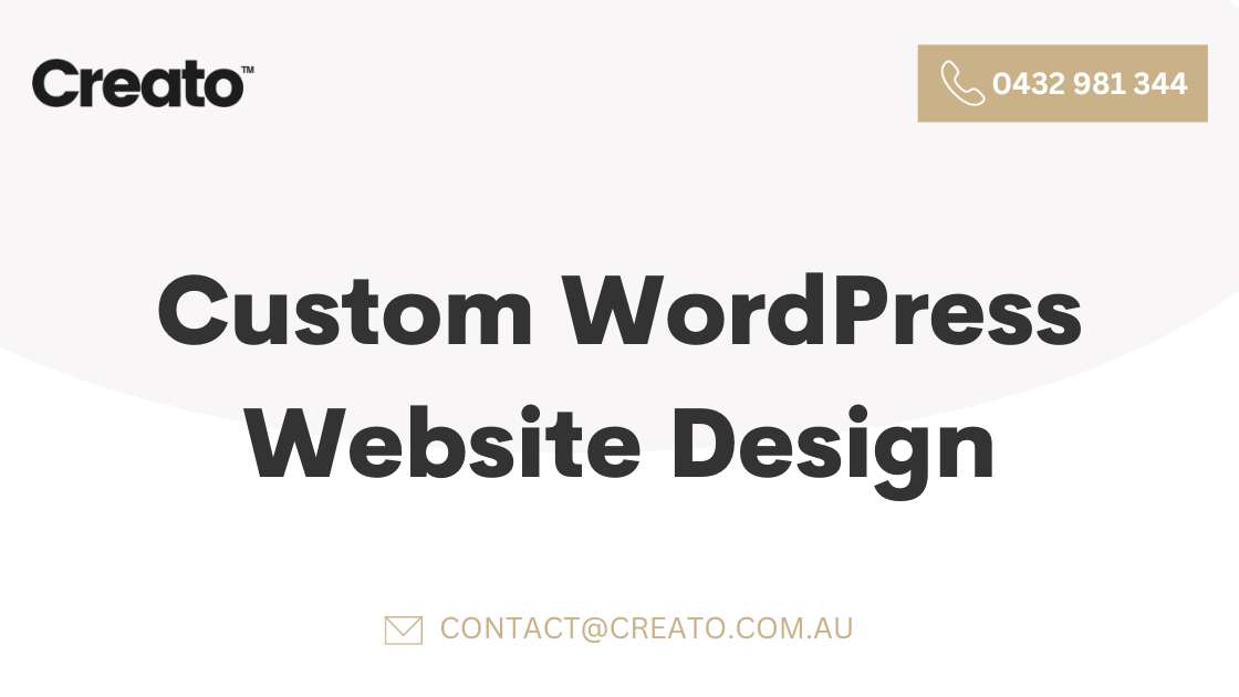 Custom WordPress Website Design - Creato™